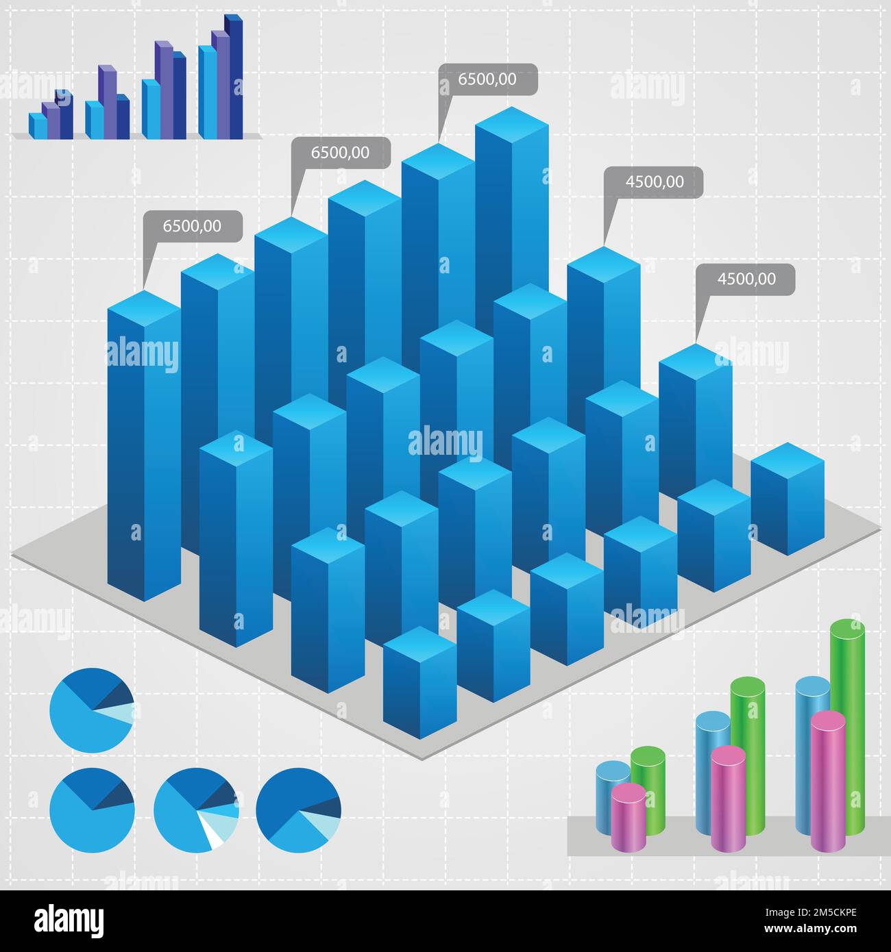 Business charts. Abstract business and industry web symbols Stock ... Business charts. Abstract business and industry web symbols Stock ...