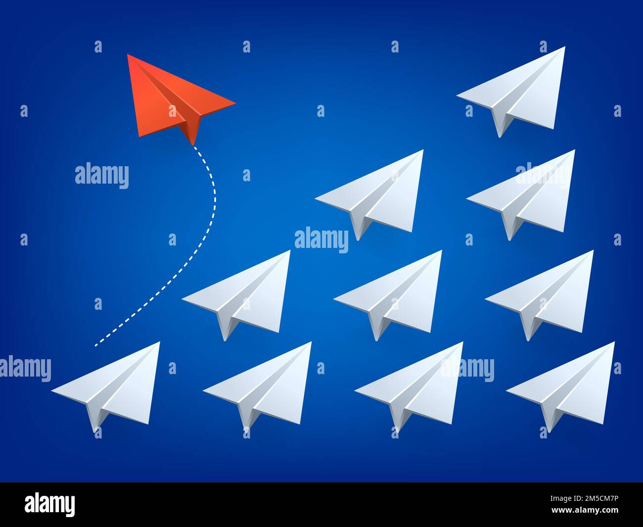 Changing direction abstract Stock Vector Images - Alamy