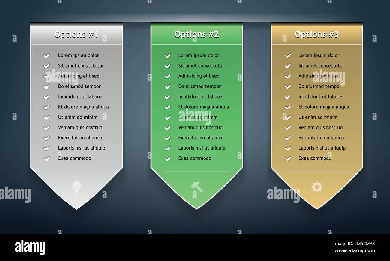 Set of colorful vector sample stickers for various options. Eps 10 ...