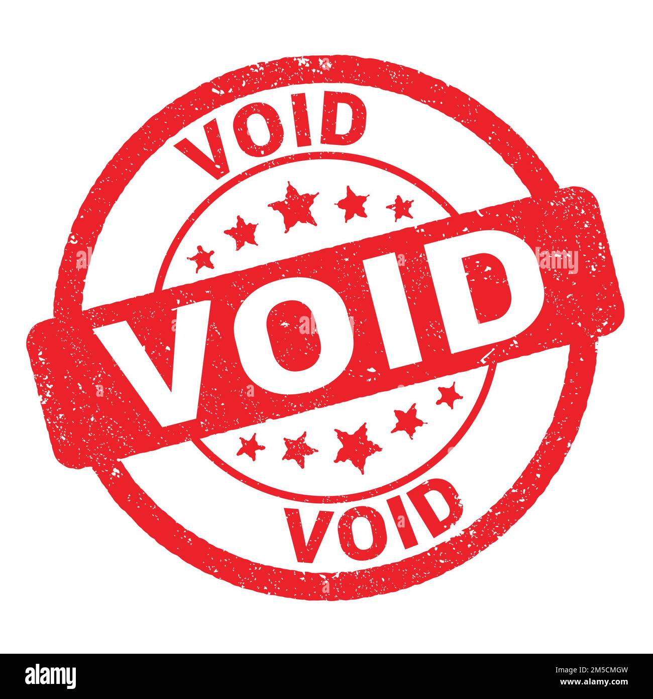 VOID text written on red grungy stamp sign Stock Photo - Alamy