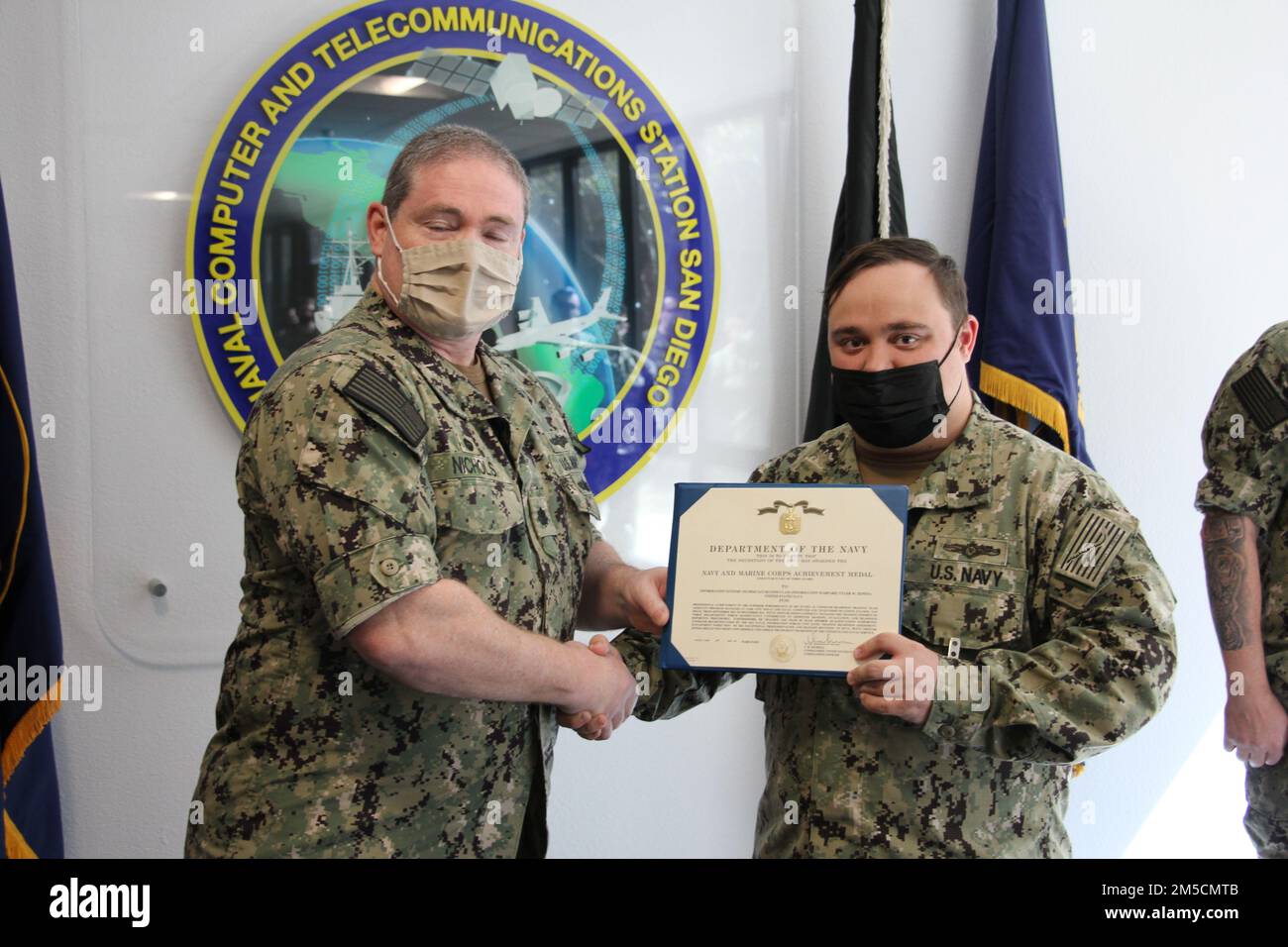 Navy and marine corps achievement medal hi-res stock photography and ...