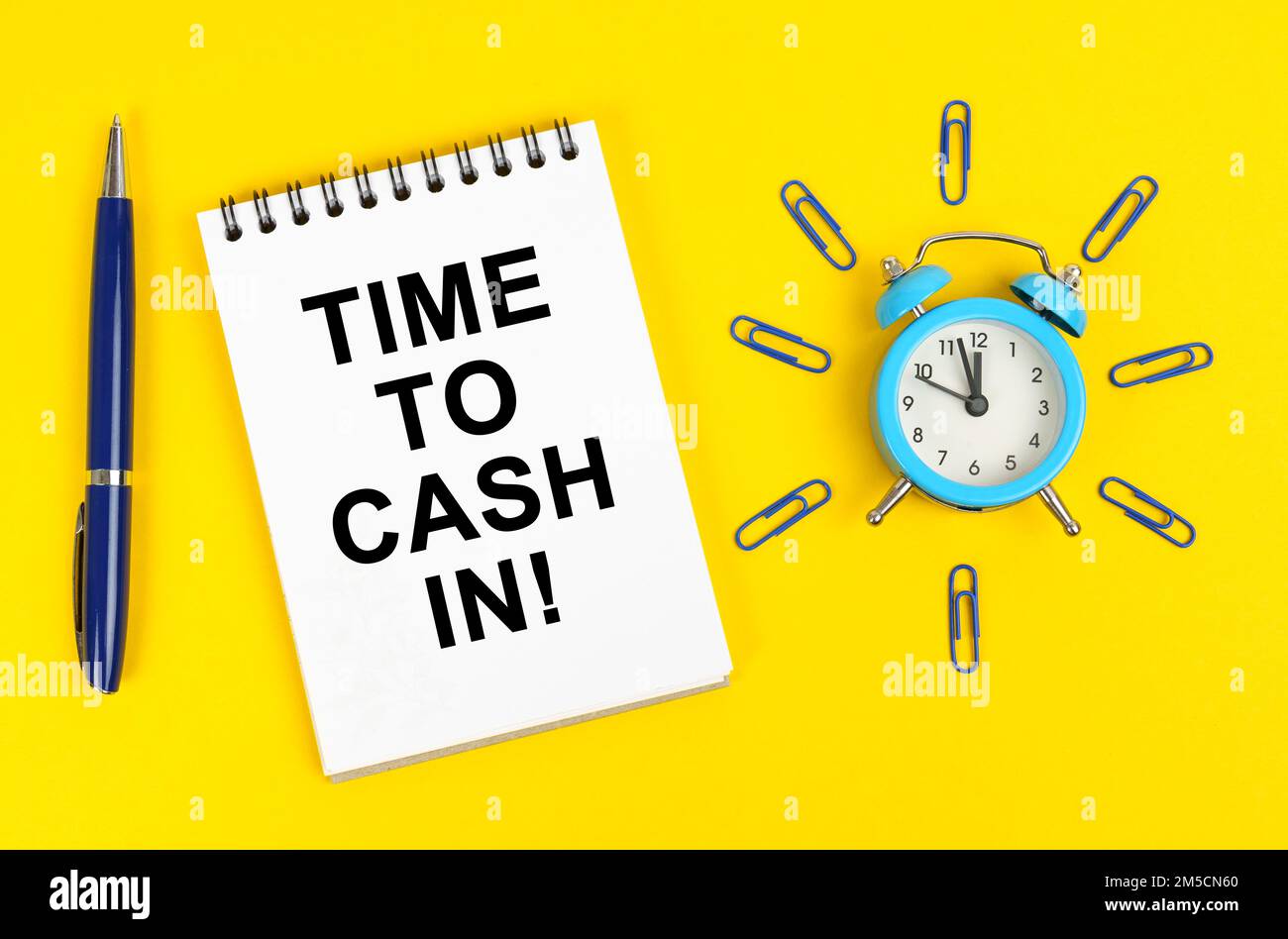Time to cash in hi-res stock photography and images - Alamy