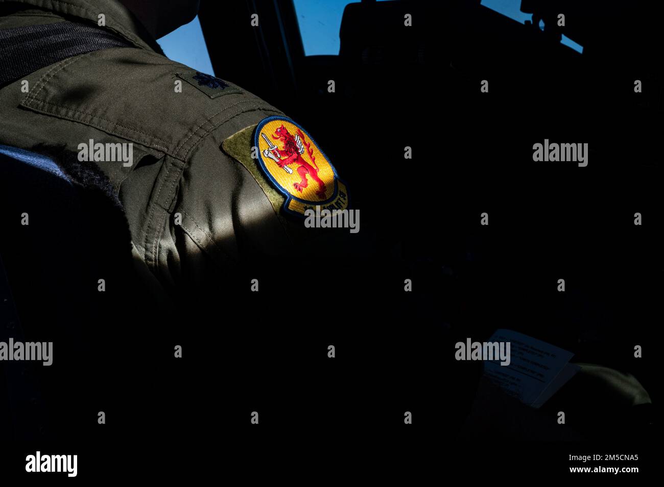 U.S. Air Force Lt. Col. Nathaniel Batts, 16th Airlift Squadron C-17 ...