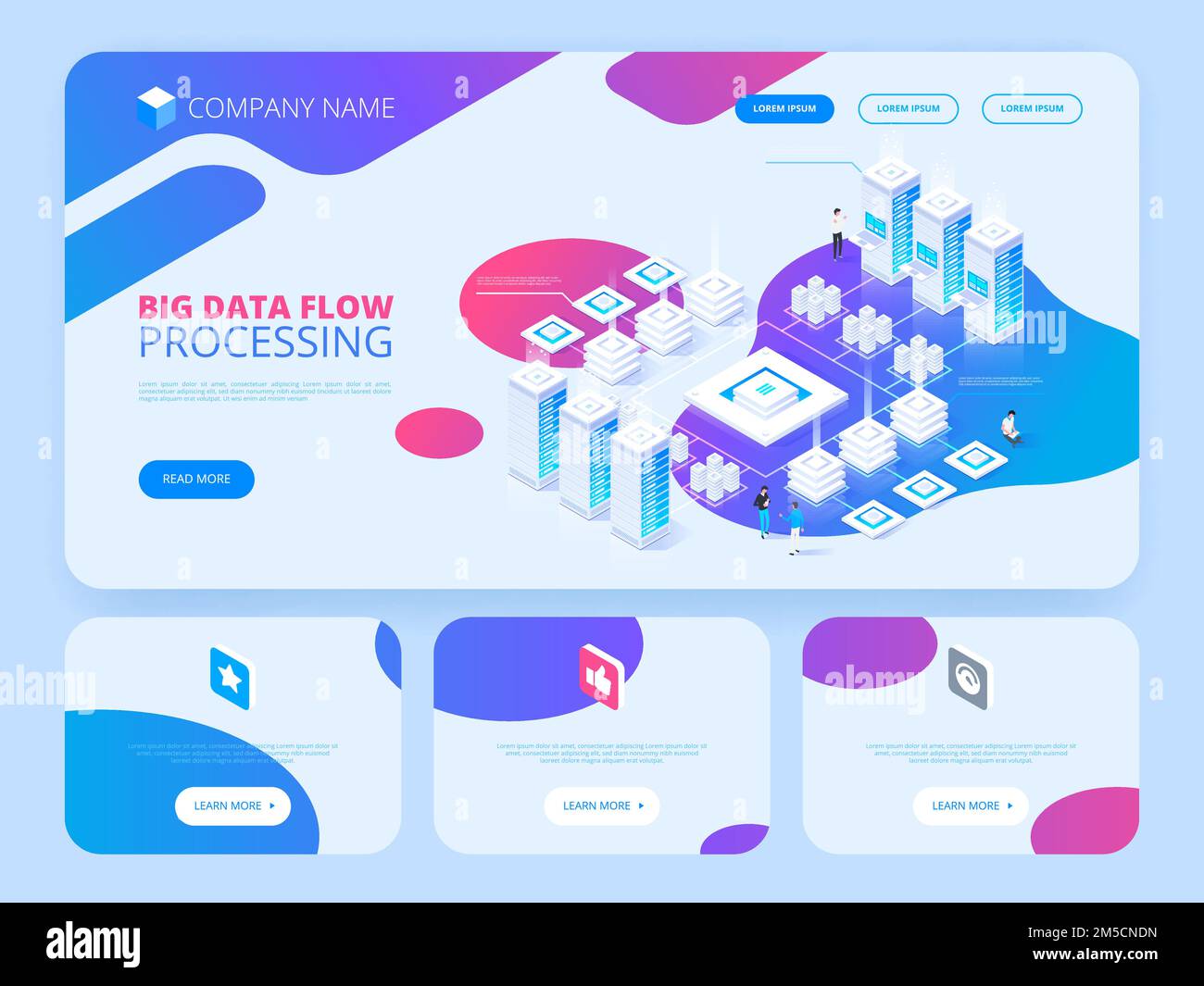 3d datacenter Stock Vector Images - Alamy