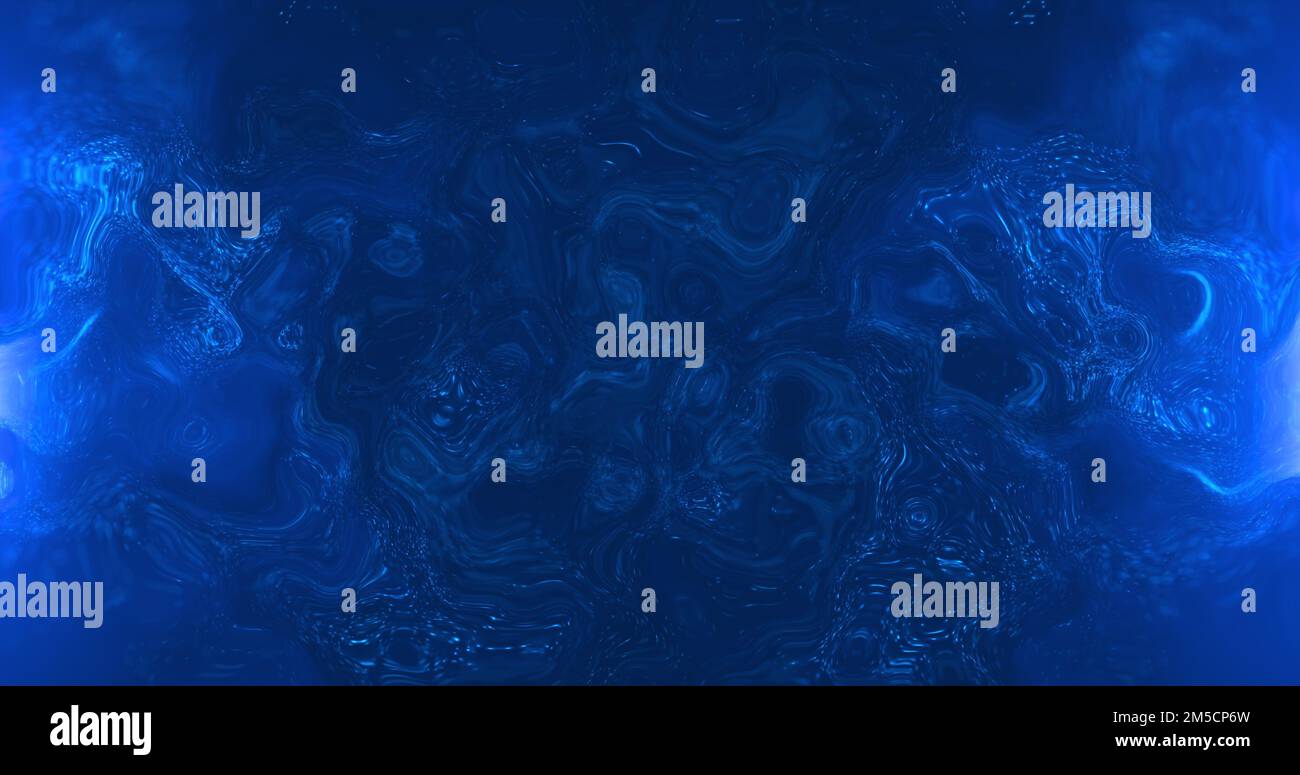 A blue background in the form of a mixing blue dye in a liquid. Gas ...