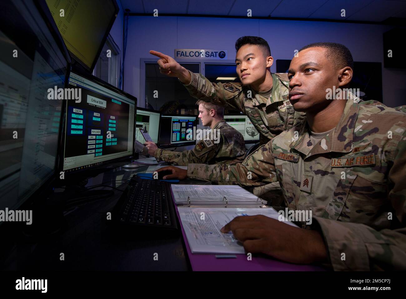 U.S. AIR FORCE ACADEMY, Colo. -- Cadet 2nd Class Marc Previlor, right ...