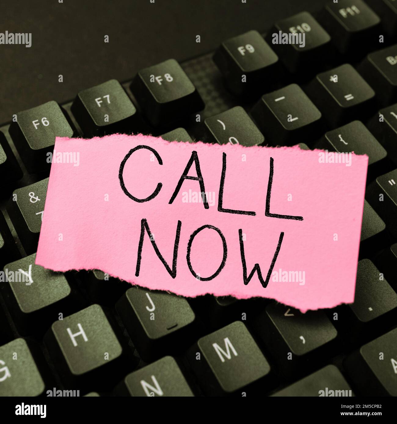 Handwriting text Call Now. Conceptual photo To immediately contact a ...