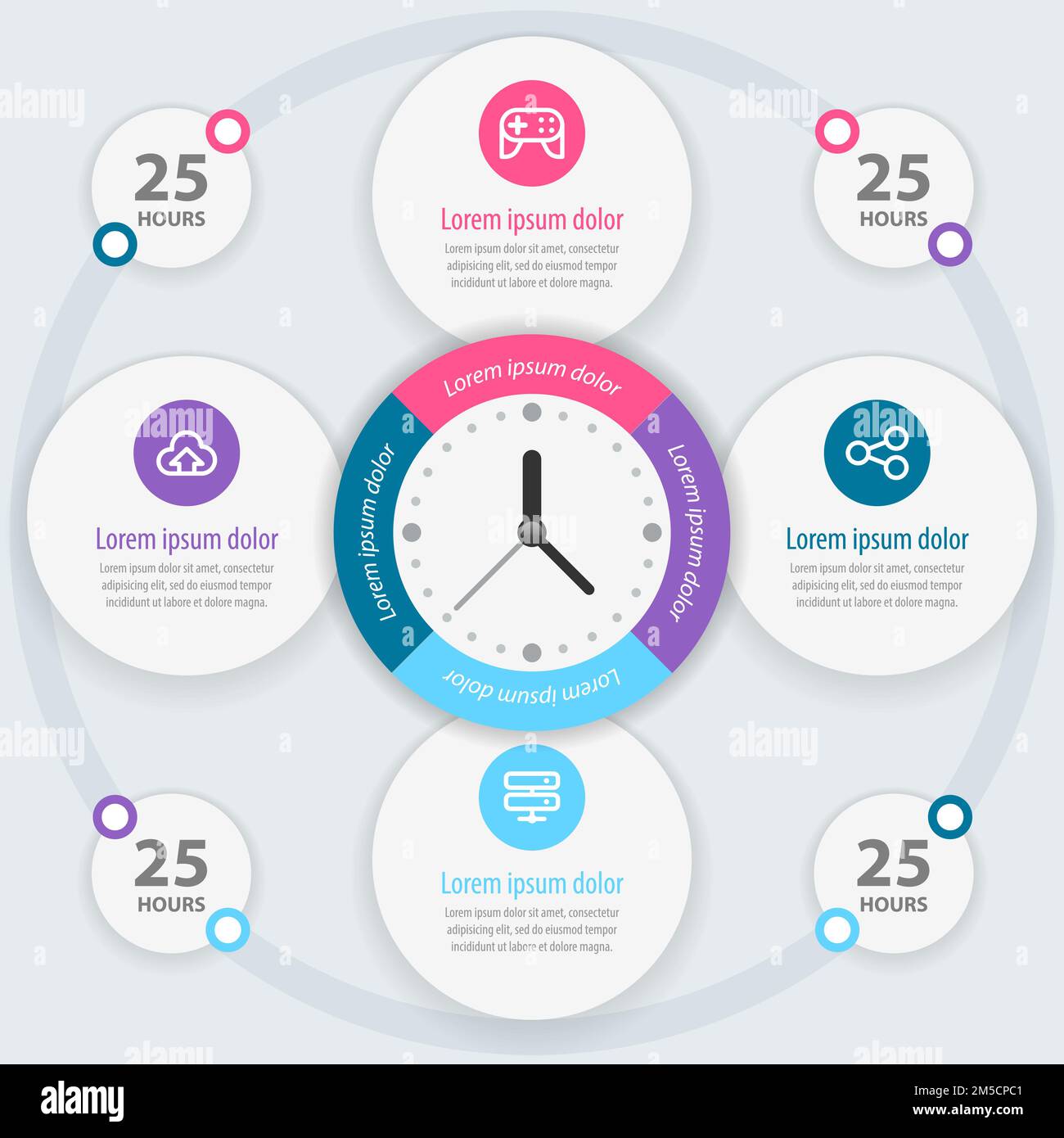 Infographic design. Time management. Vector eps 10 Stock Vector Image ... Infographic design. Time management. Vector eps 10 Stock Vector Image ...