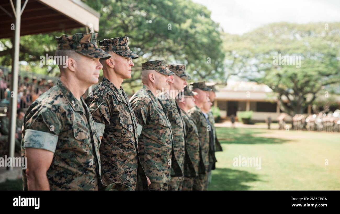 U.S. Marine Corps Maj. Gen. Jay M. Bargeron, 3d Marine Division ...