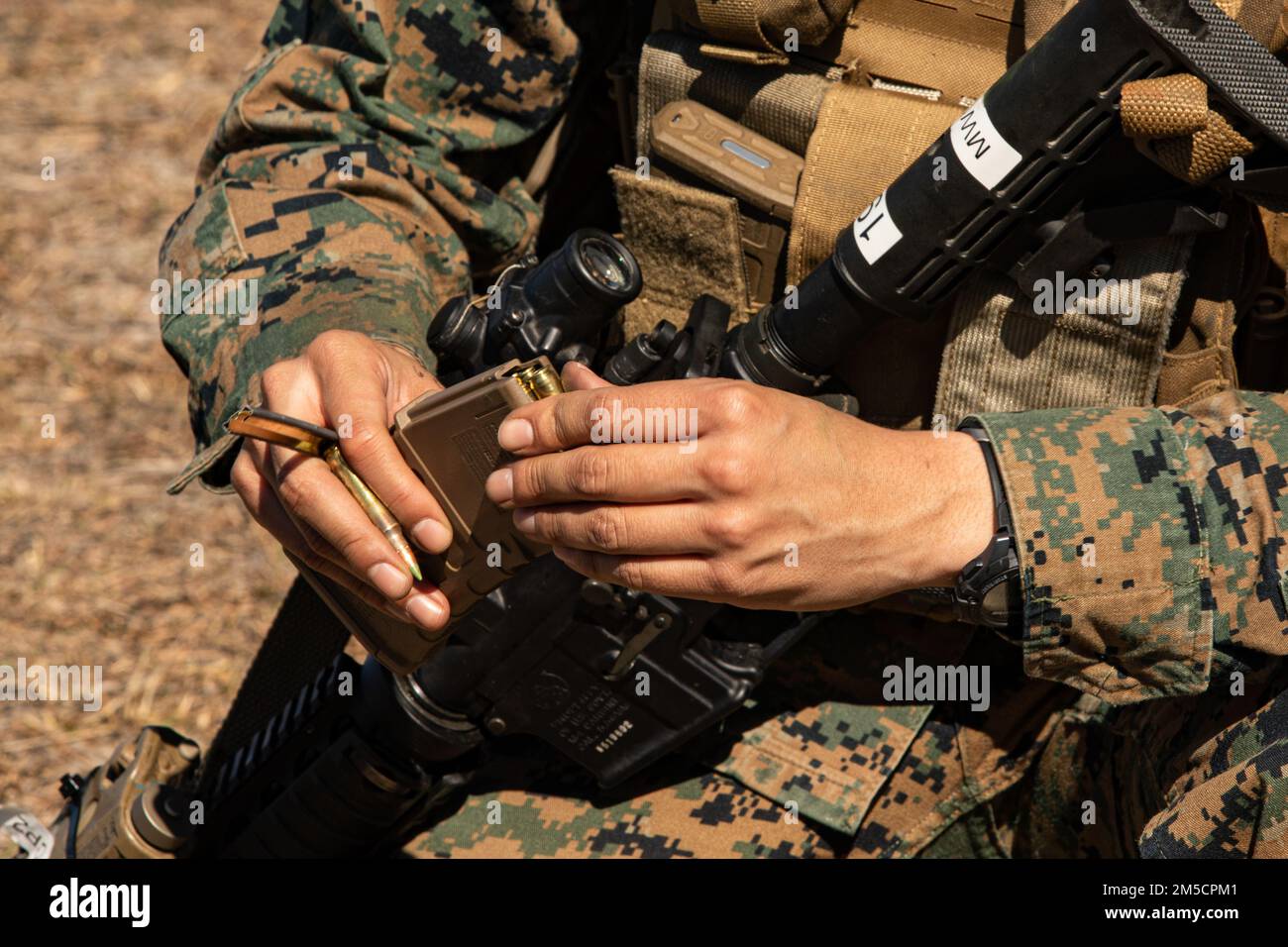 U.S. Marine Corps Cpl. Sadie S. Rodriguez, an administrative specialist ...
