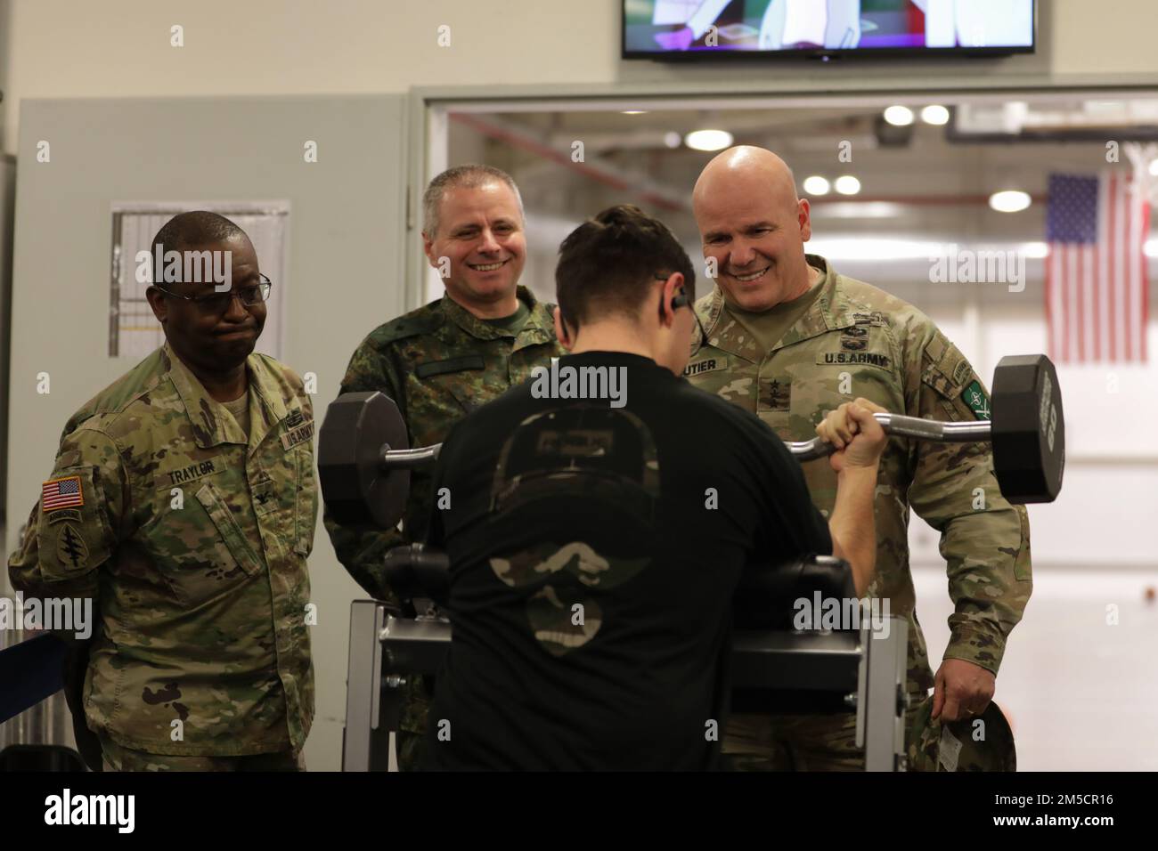 NATO Allied Land Component Commander U.S. Army Lt. Gen. Roger Cloutier ...