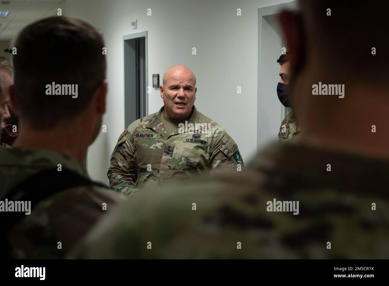 NATO Allied Land Component Commander U.S. Army Lt. Gen. Roger Cloutier ...