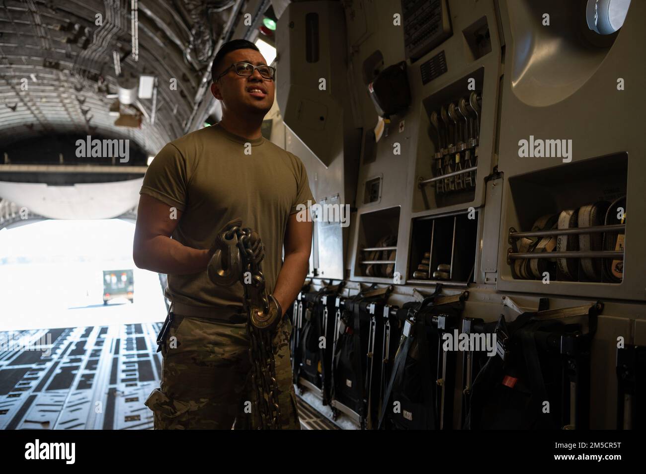 U.S. Air Force Staff Sgt. Marvin Agustin, 621st Contingency Response ...