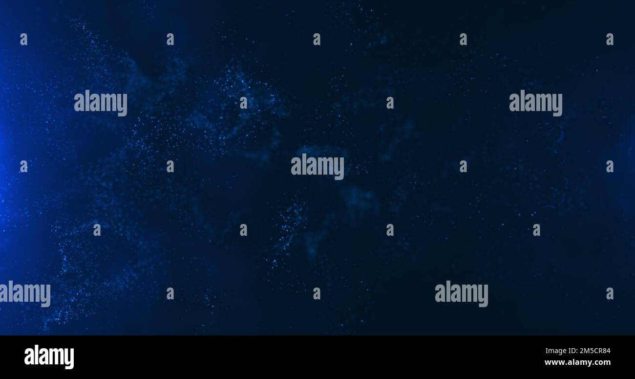 Blue particles bubbles in water hi-res stock photography and images - Alamy