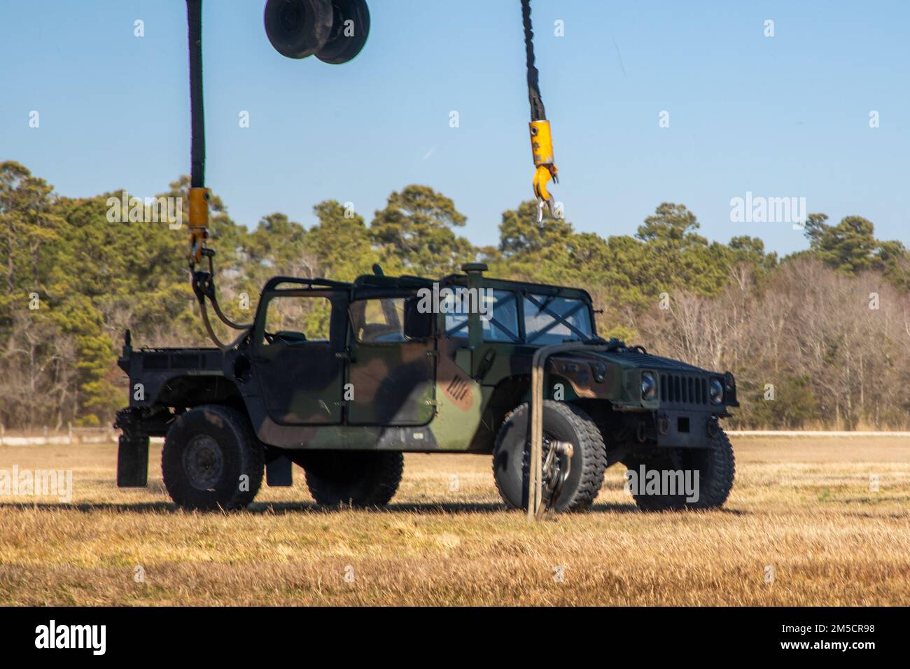 A U.S. Marine Corps CH-53E Super Stallion aircraft conducts helicopter ...