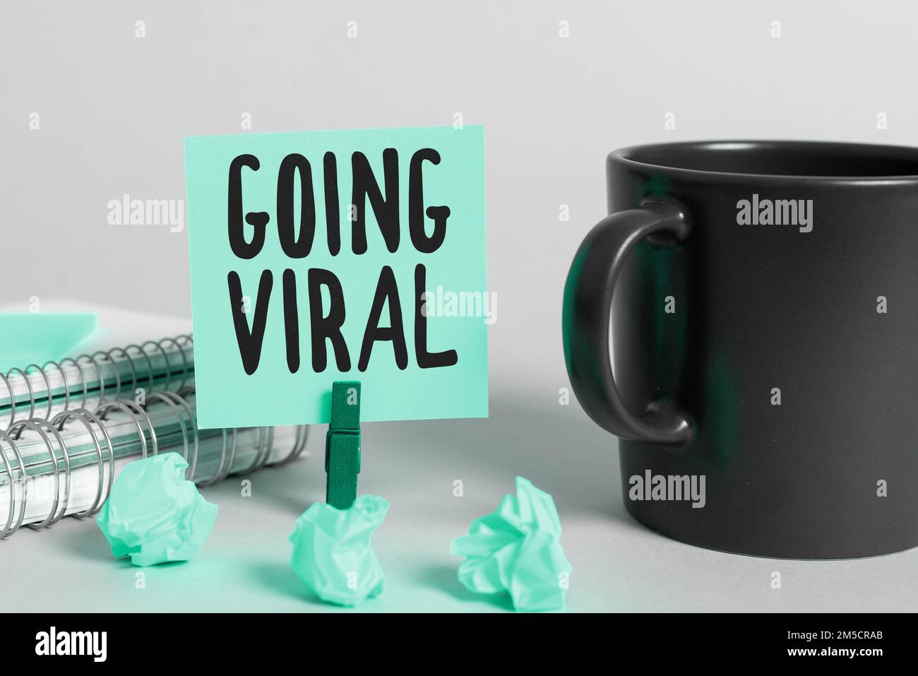 Conceptual caption Going Viral. Business overview image video or link ... Conceptual caption Going Viral. Business overview image video or link ...