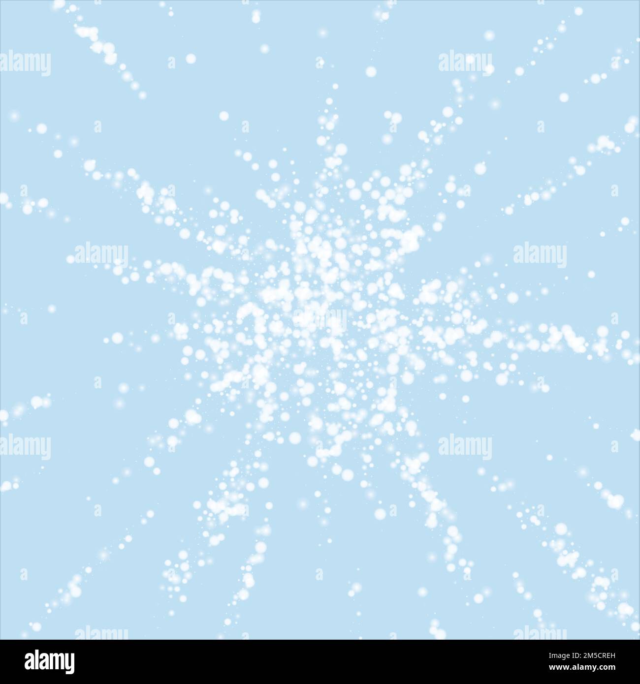 Snowfall overlay christmas background. Subtle flying snow flakes and ...