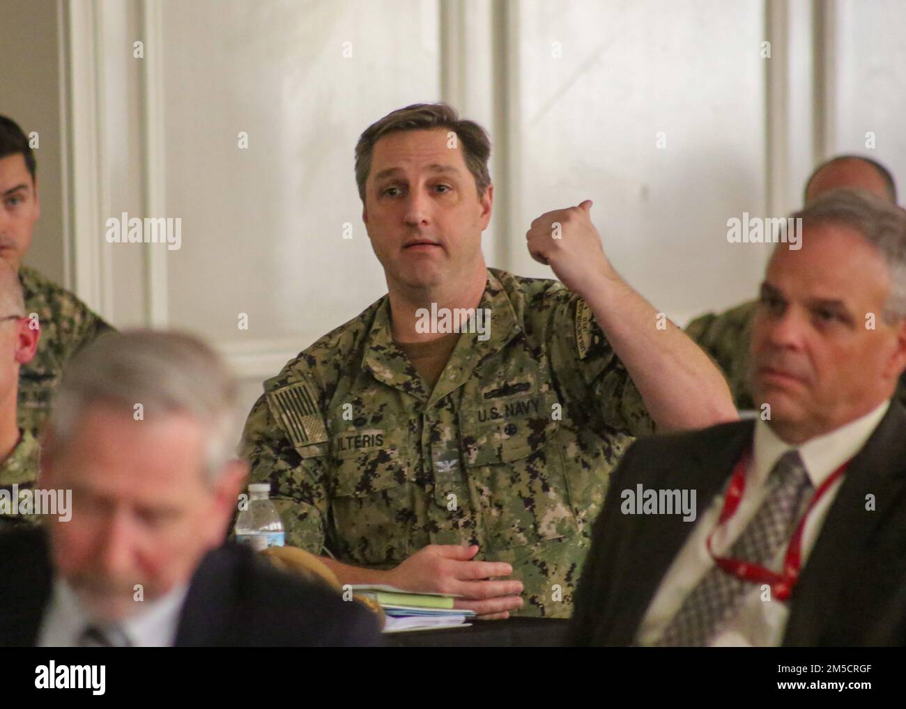 Naval leadership hi-res stock photography and images - Alamy