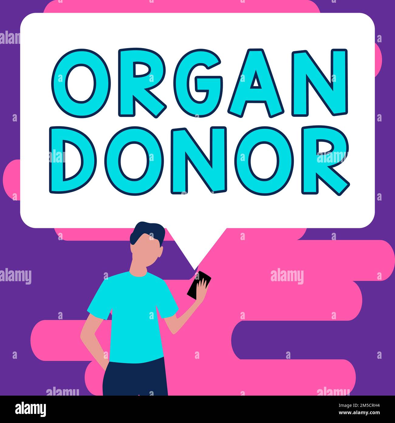 Handwriting text Organ Donor. Business idea A person who offers an ...