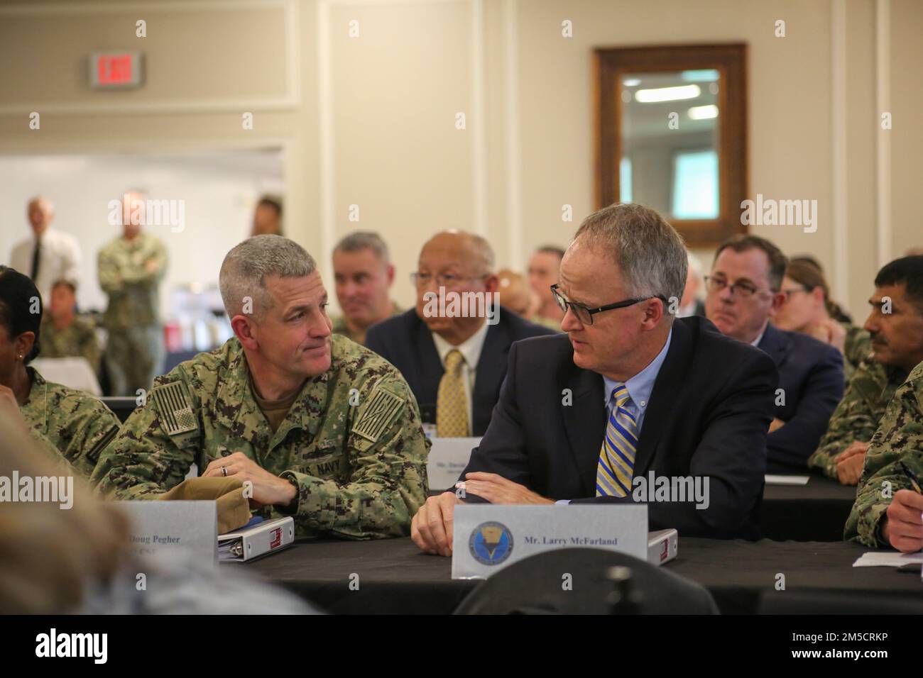 PENSACOLA, Fla. (March 2, 2022) Capt. Douglas J. Pegher, commanding ...