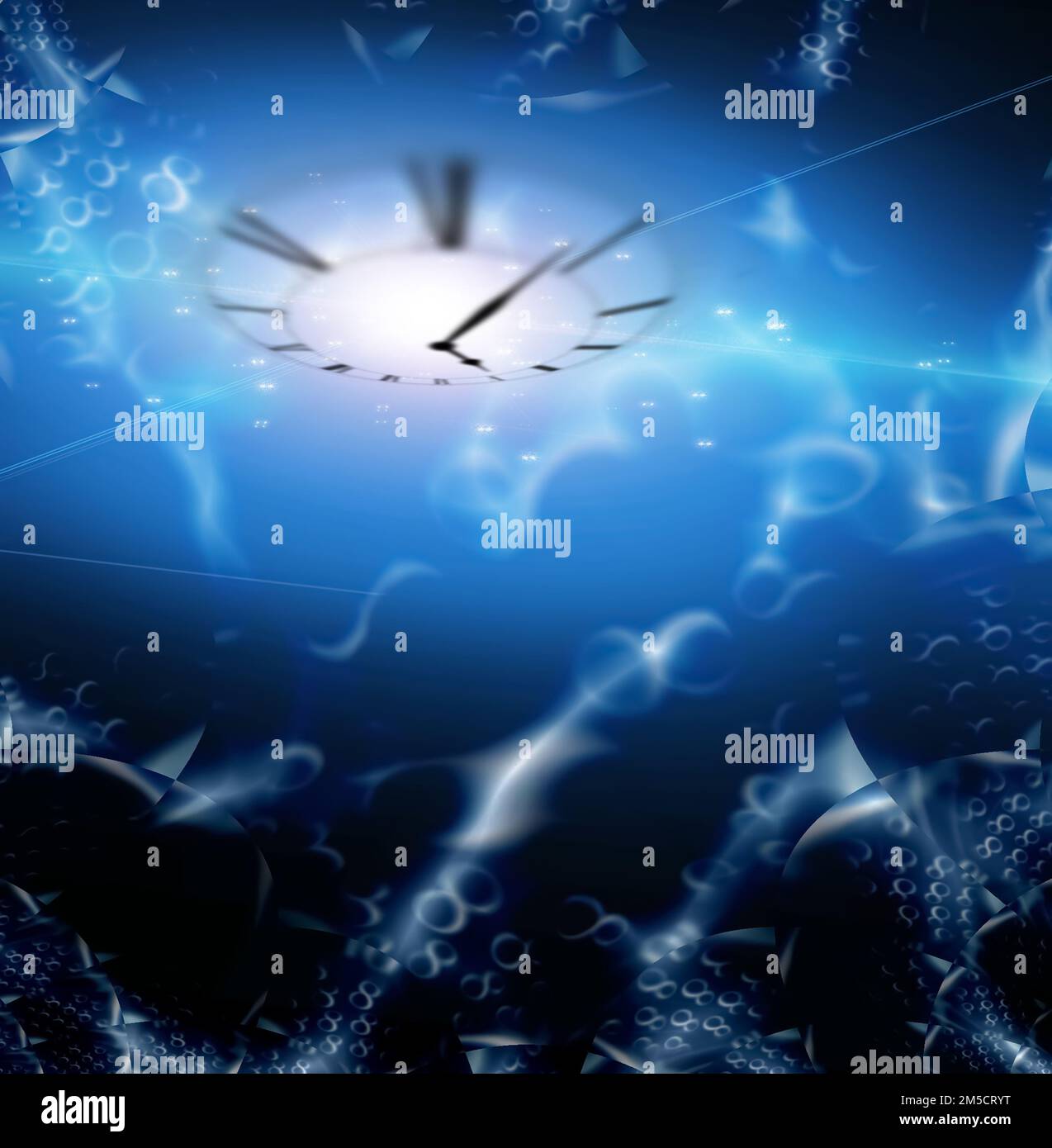 Time matter concept. 3D rendering Stock Photo - Alamy