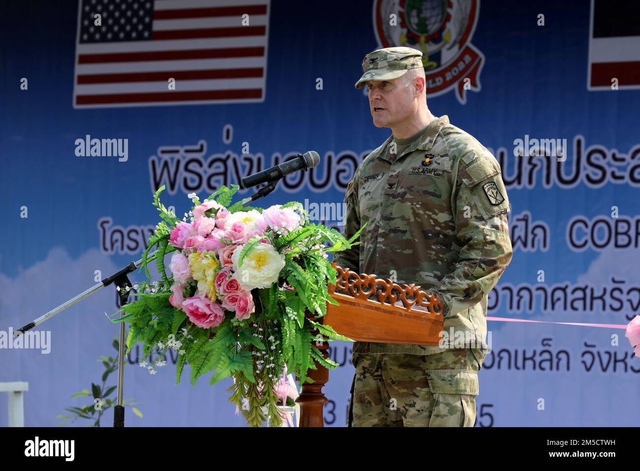U.S. Army Col. Eric Dennis, the Ordinance Enlisted Branch Chief ...