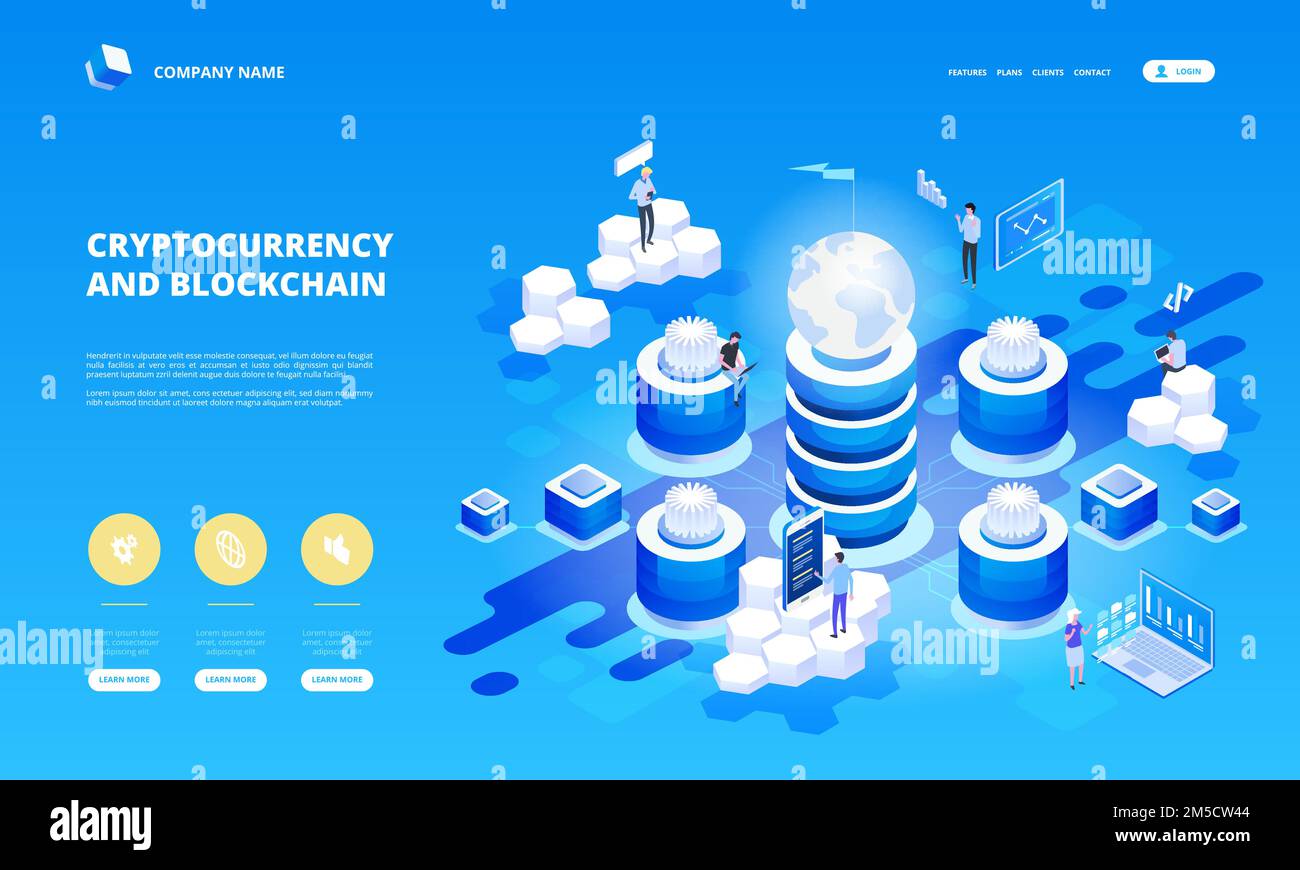 Bank data server room Stock Vector Images - Alamy