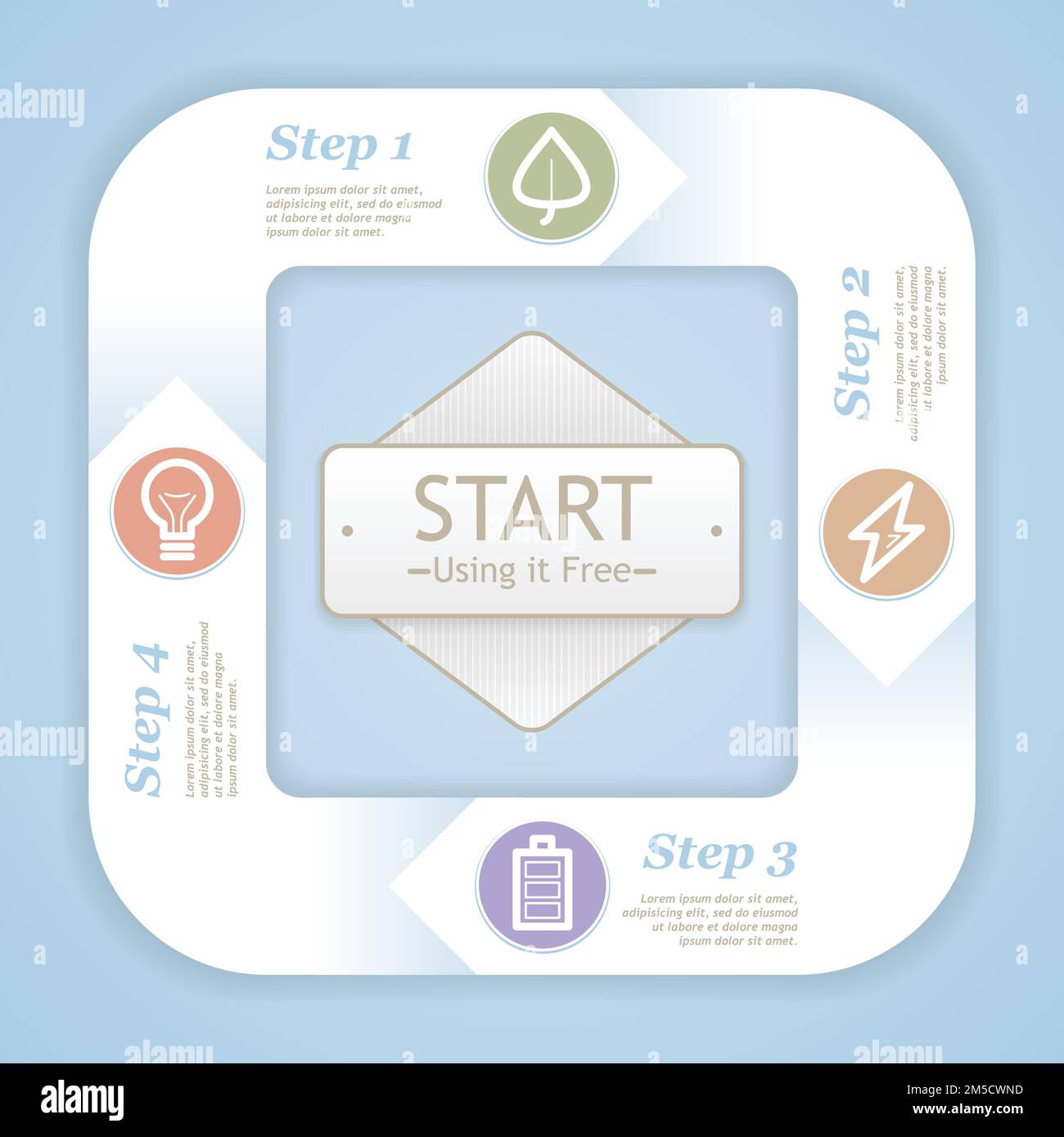 Data life cycle Stock Vector Images - Alamy