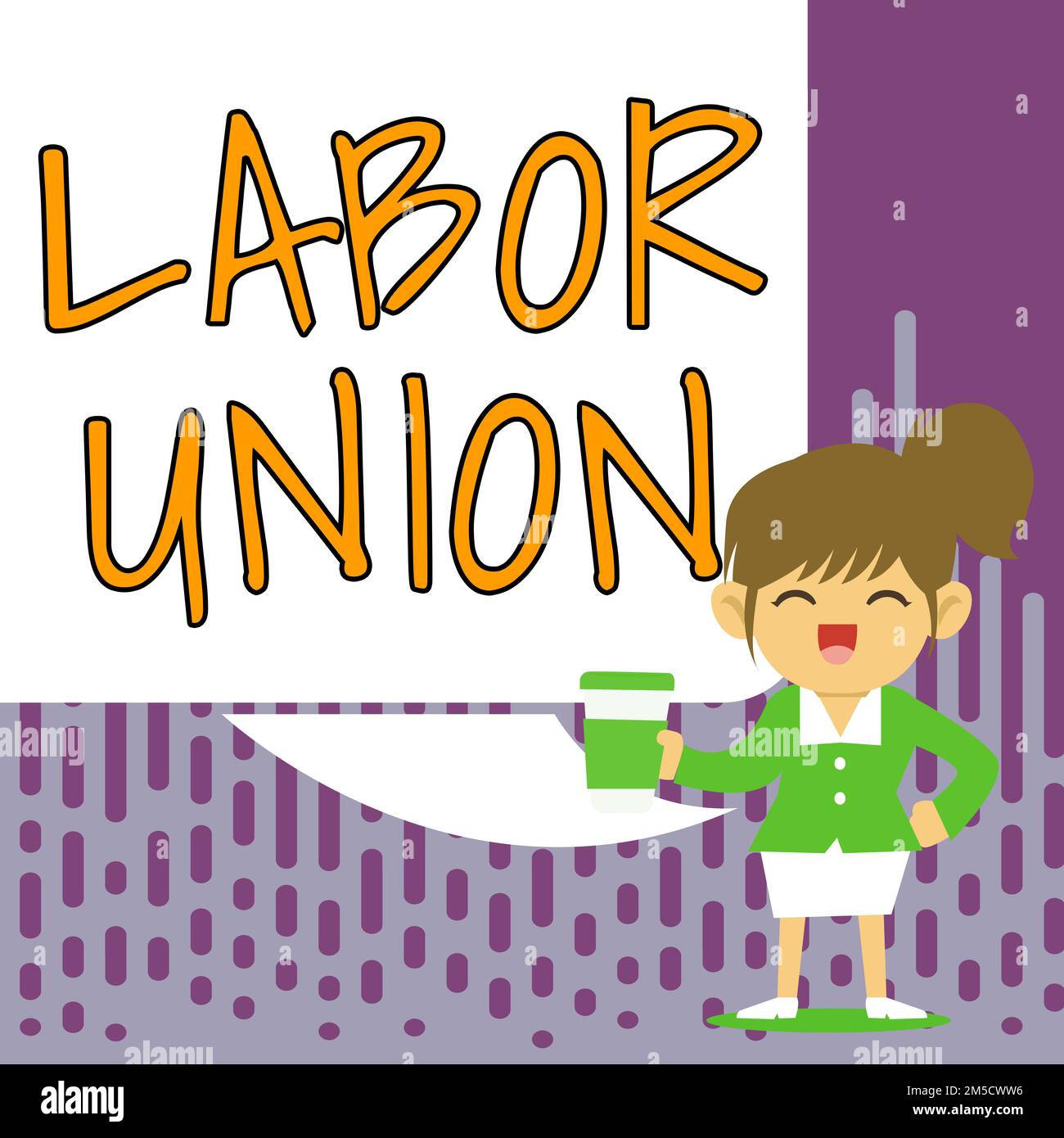 Text showing inspiration Labor Union. Business idea rules relating to ...