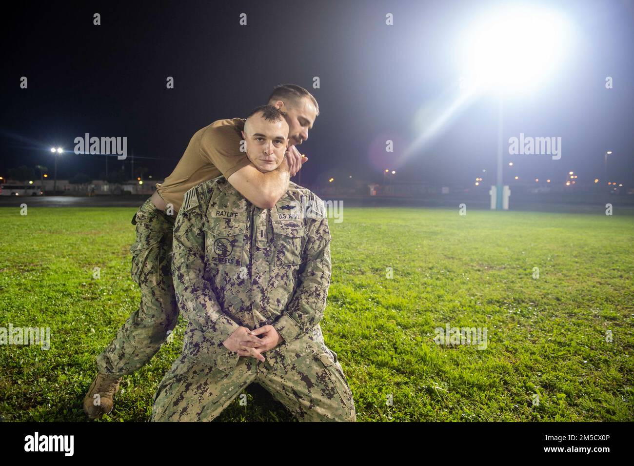 220302-N-VJ369-1061 OKINAWA, Japan (Mar. 02,2022) Lieutenant Nathan ...