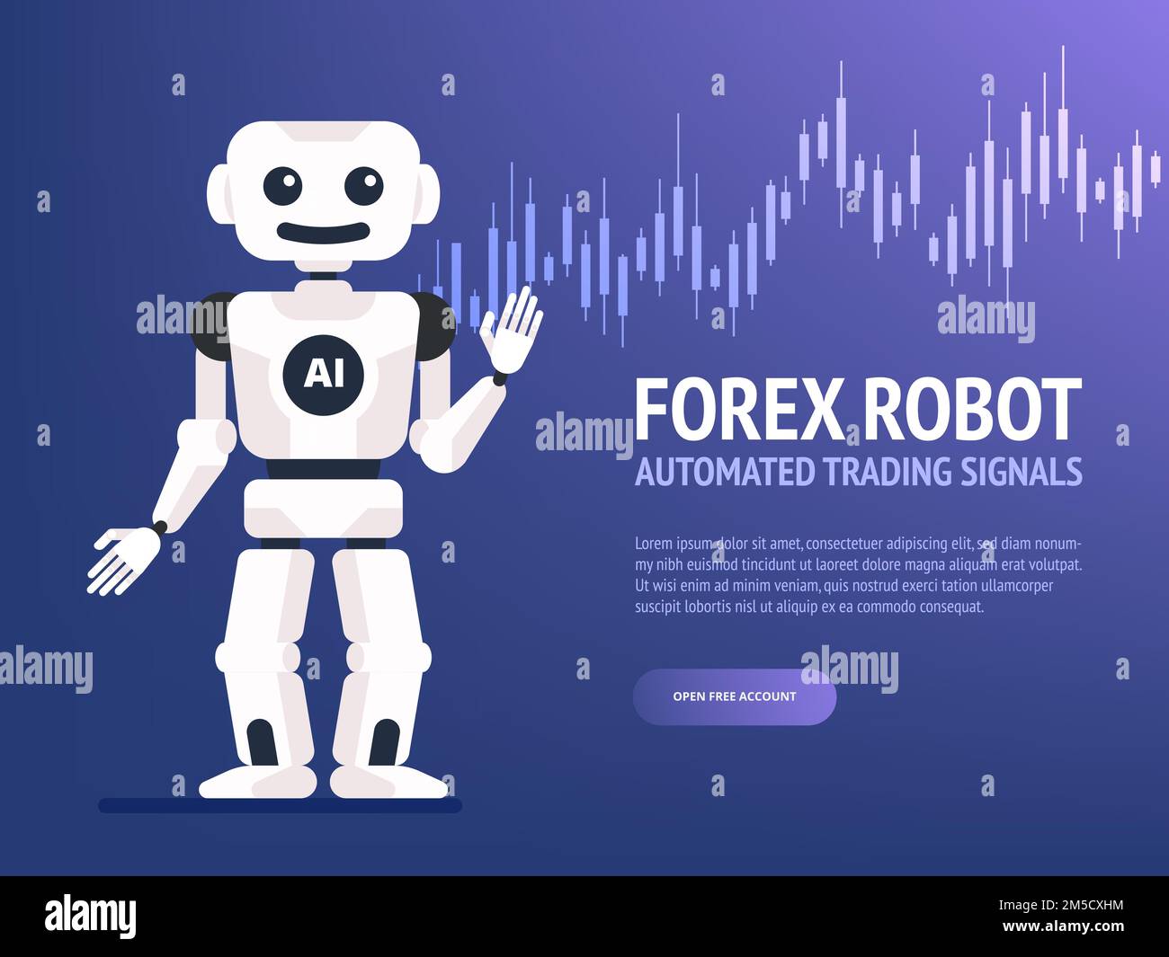 Finance data artificial intelligence Stock Vector Images - Alamy