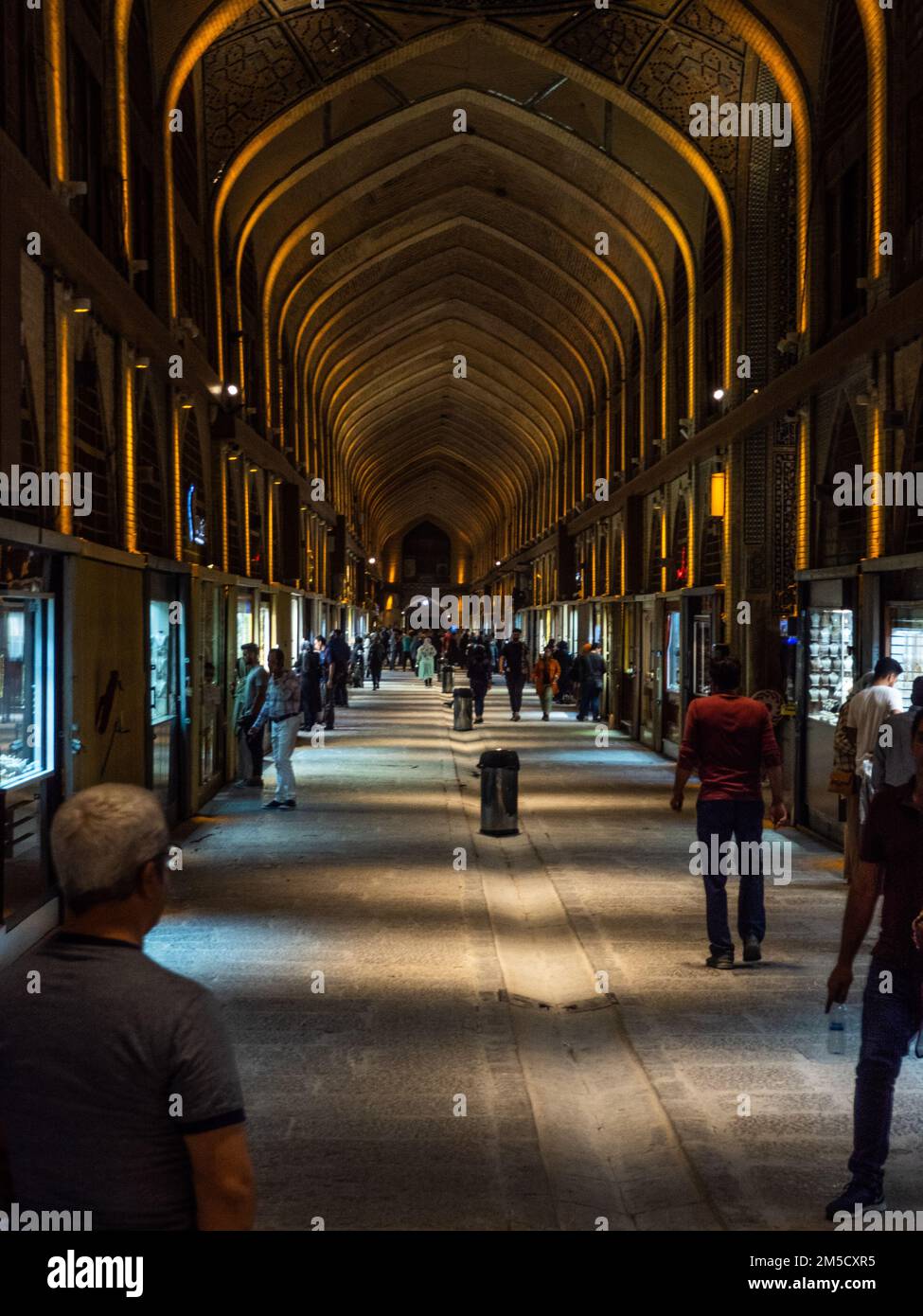 Isfahan, Iran - September 7, 2022 - Inside of Honar Bazar in Isfahan ...