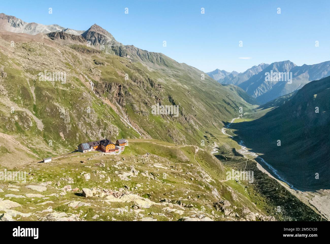 The image is of the German Alpine Club DAV Sektion Frankfurt owned ...