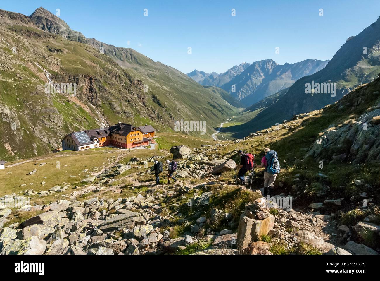 The image is of the German Alpine Club DAV Sektion Frankfurt owned ...