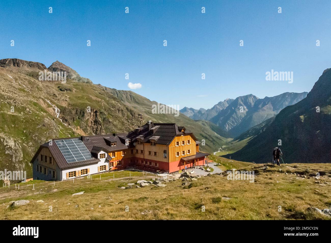 Vernagt hut mountain refuge hi-res stock photography and images - Alamy