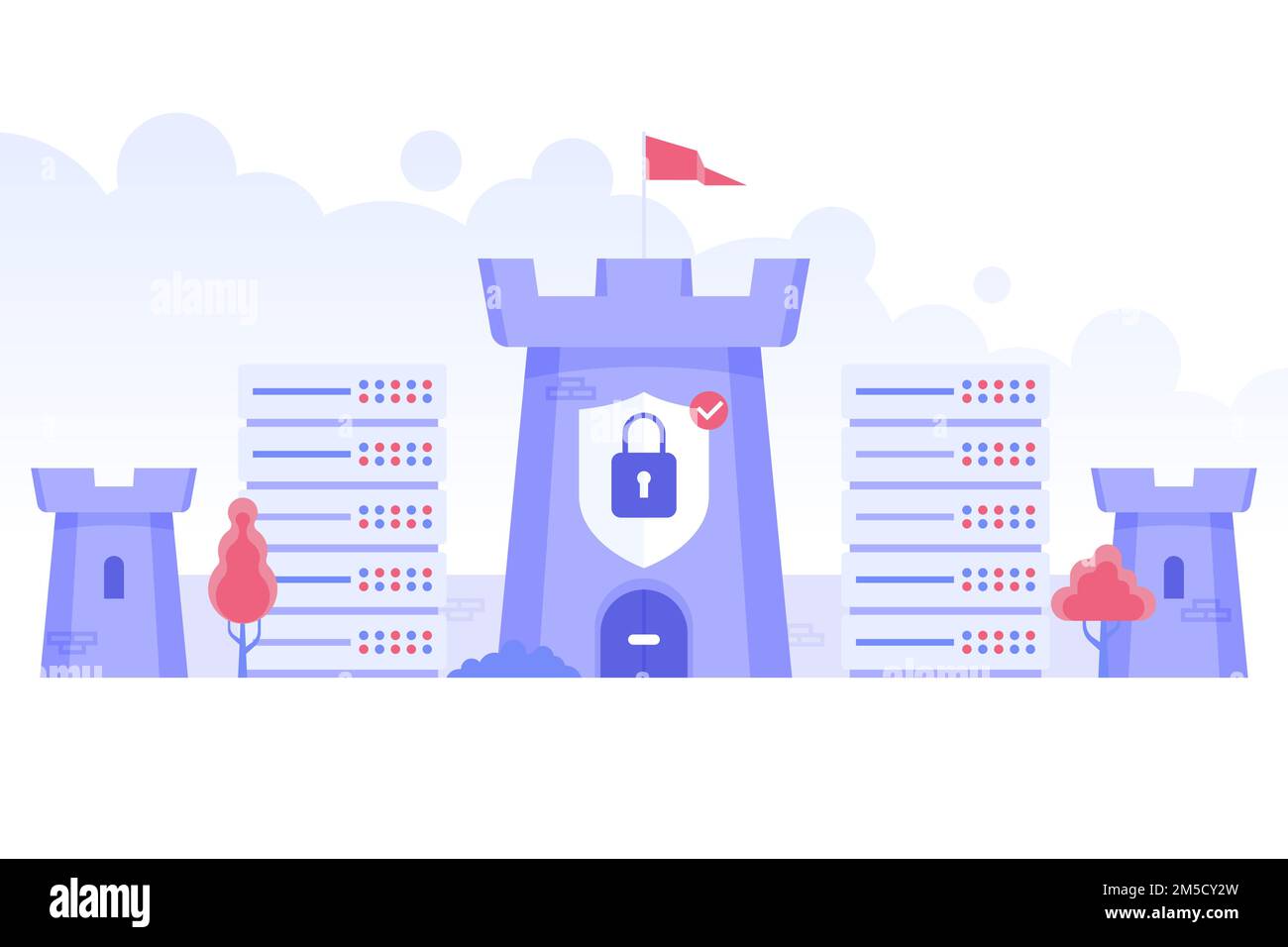 Server racks Stock Vector Images - Alamy