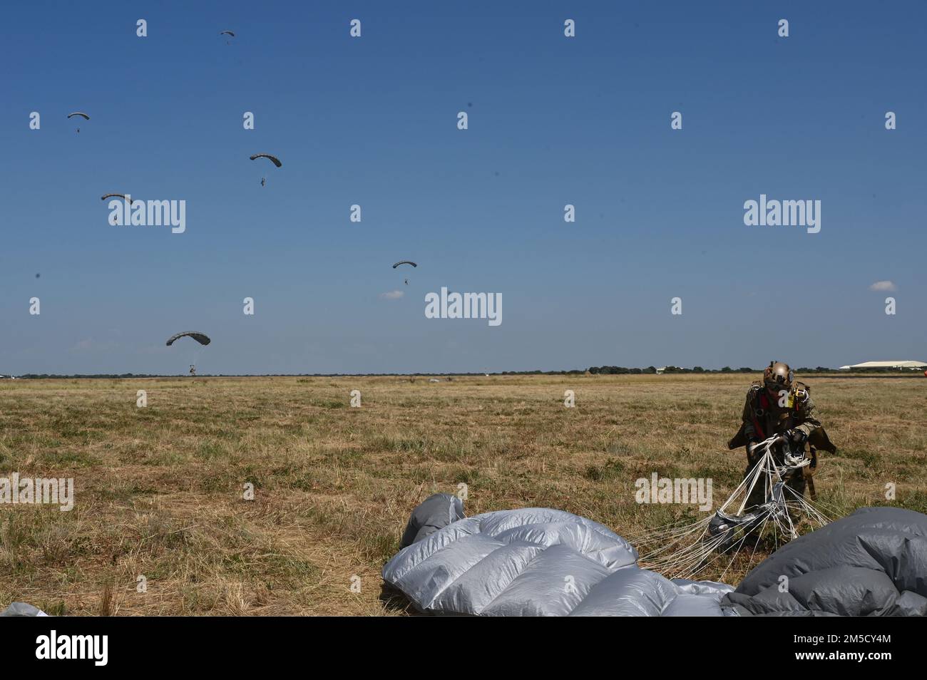 A parachute rigger assigned to 3rd Special Forces Group (Airborne ...