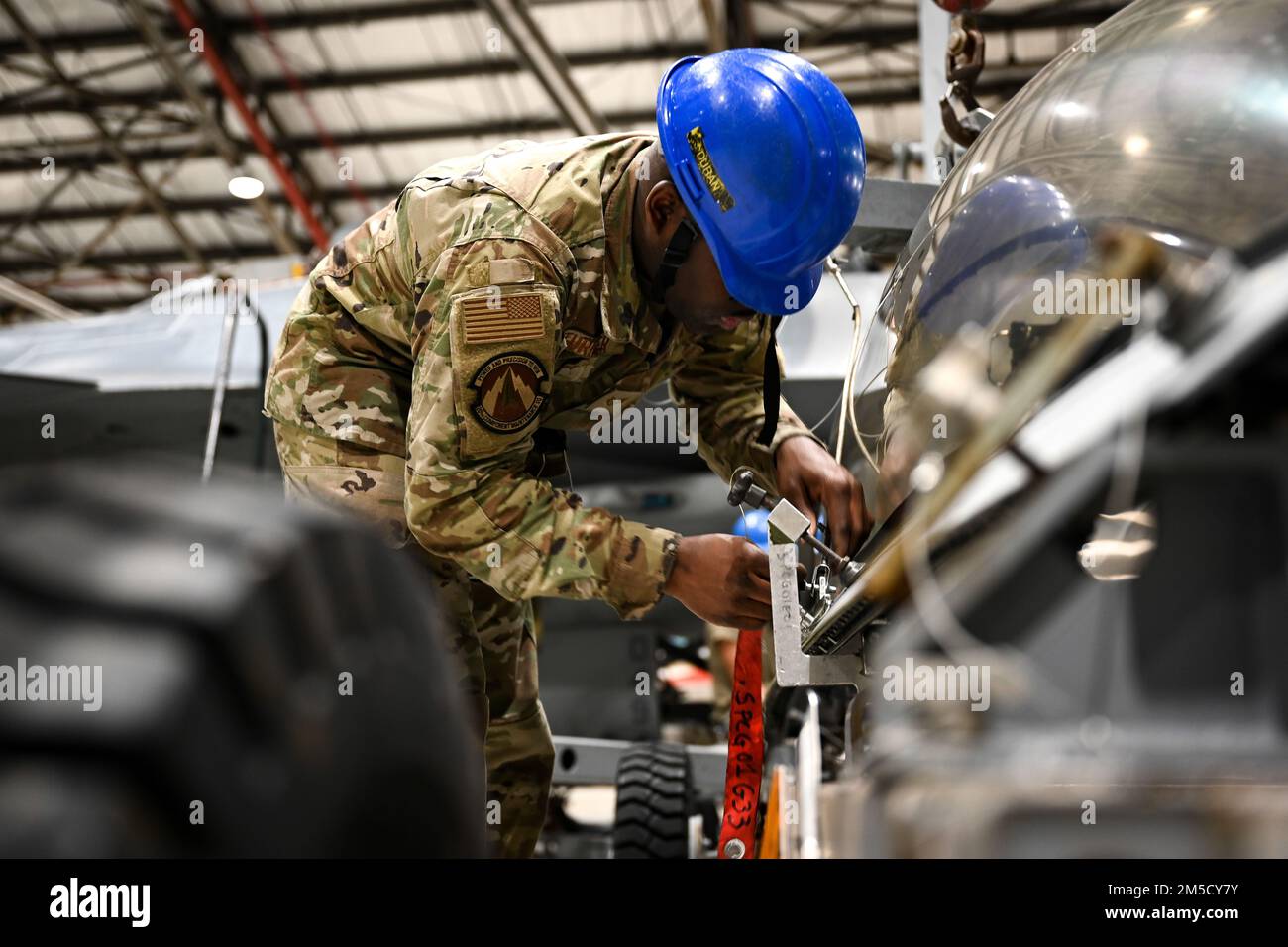 U.S. Air Force Staff Sgt. James Turner, 20th Component Maintenance ...