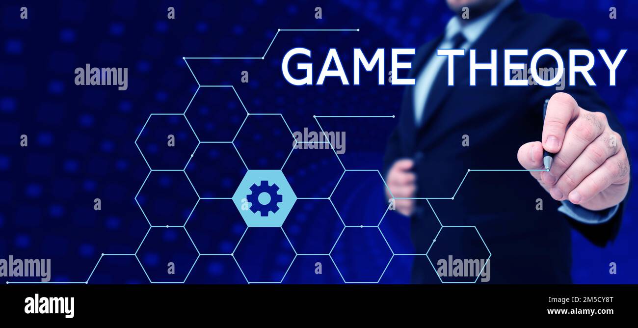 Inspiration showing sign Game Theory. Conceptual photo branch of ...