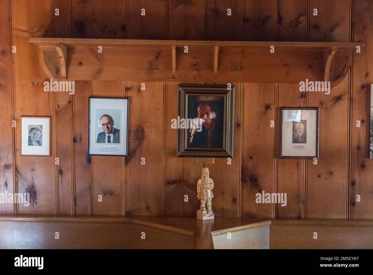 The image is of the German Alpine Club DAV Sektion Sitz-Stuttgart owned ...