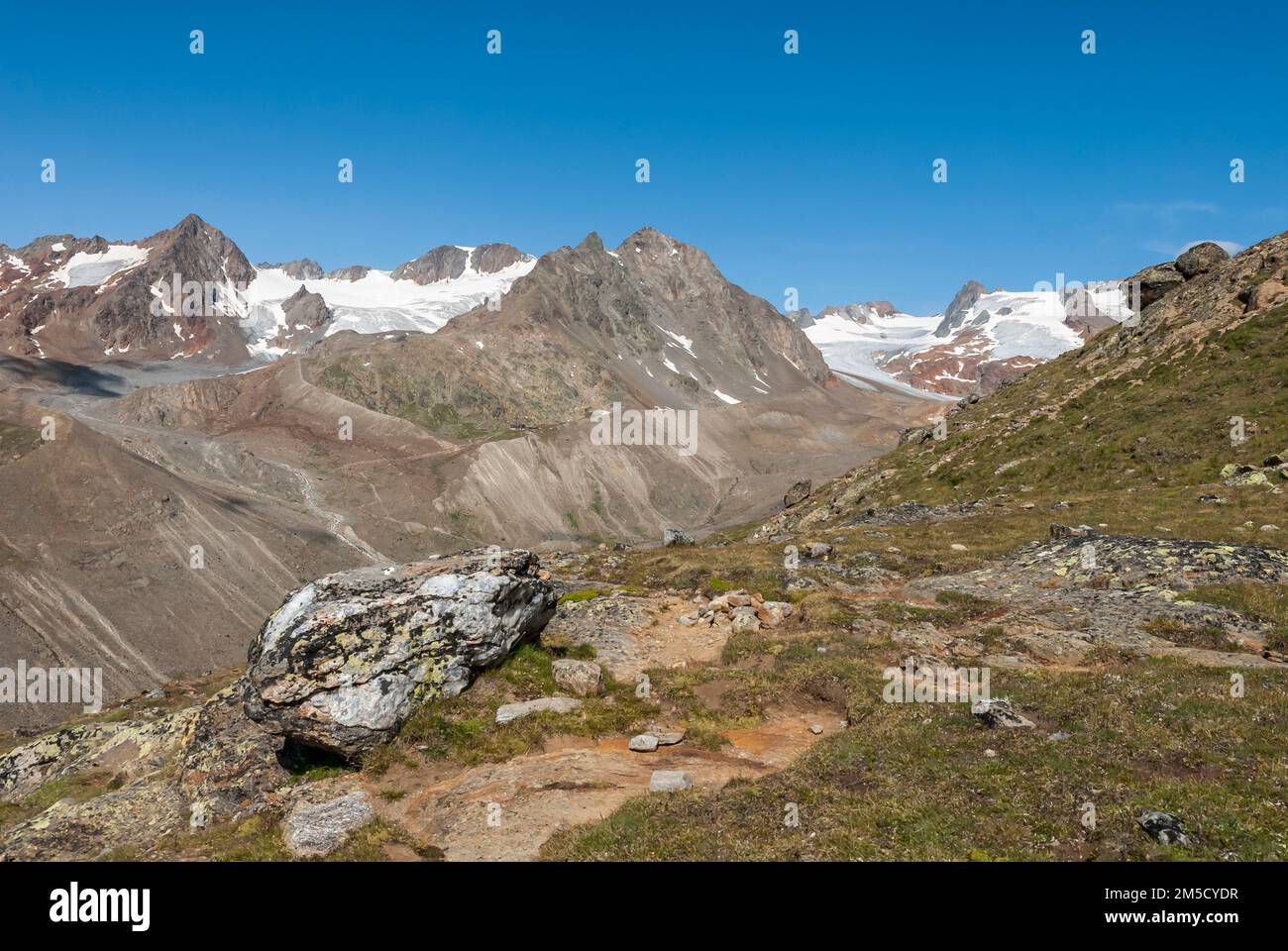 General scenic looking towards the German Alpine Club DAV Sektion ...