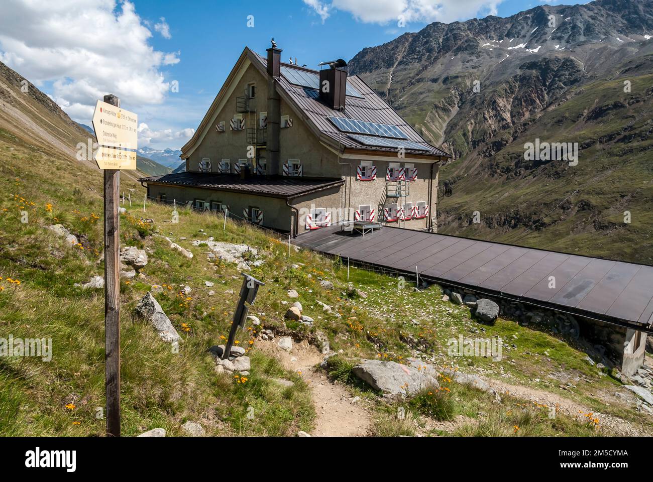 The image is of the German Alpine Club DAV Sektion Berlin owned ...