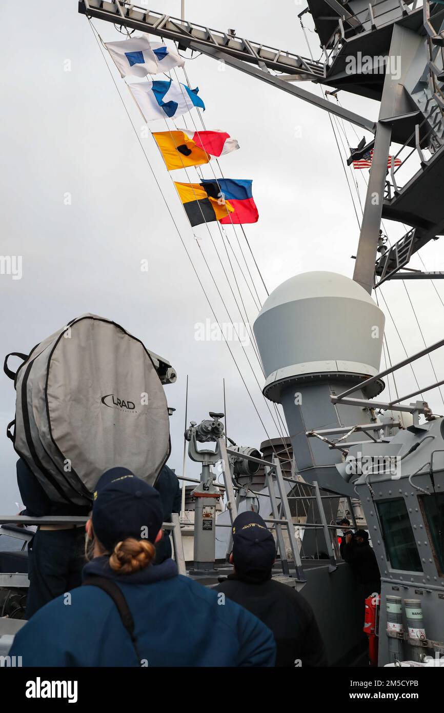 220302-N-UN585-1210 LIMASSOL, Cyprus (March 2, 2022) Sailors assigned ...