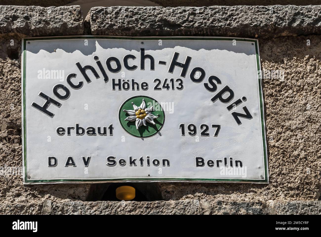 The image is of the German Alpine Club DAV Sektion Berlin owned ...