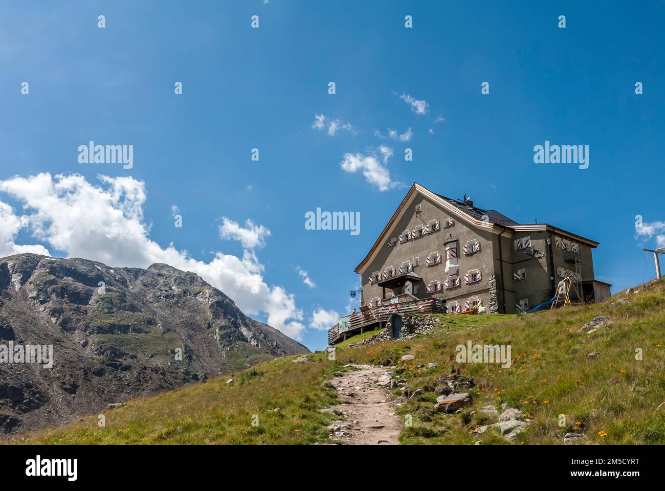 The image is of the German Alpine Club DAV Sektion Berlin owned ...