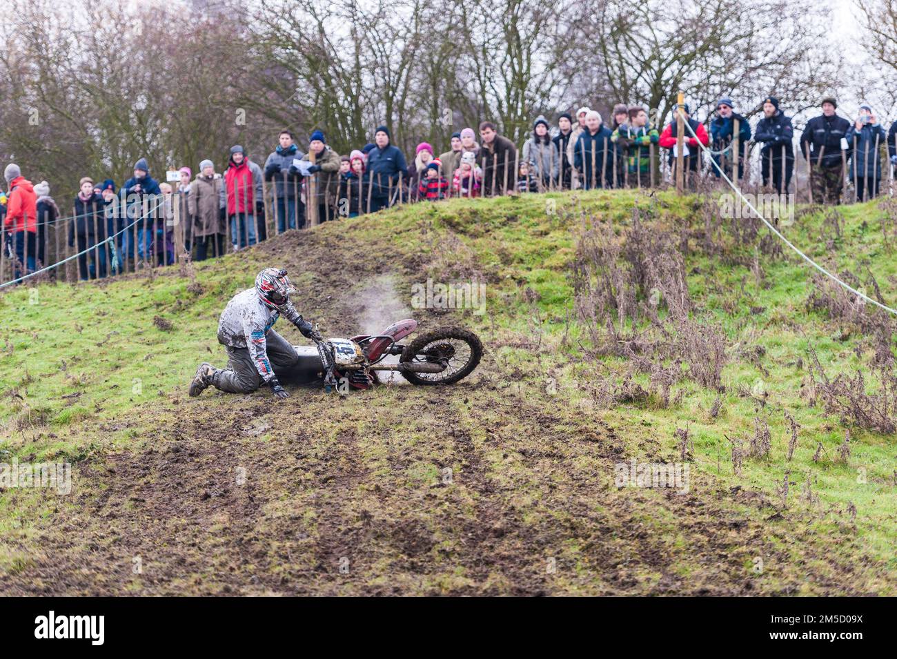 Motorcycle rider mud hi-res stock photography and images - Alamy