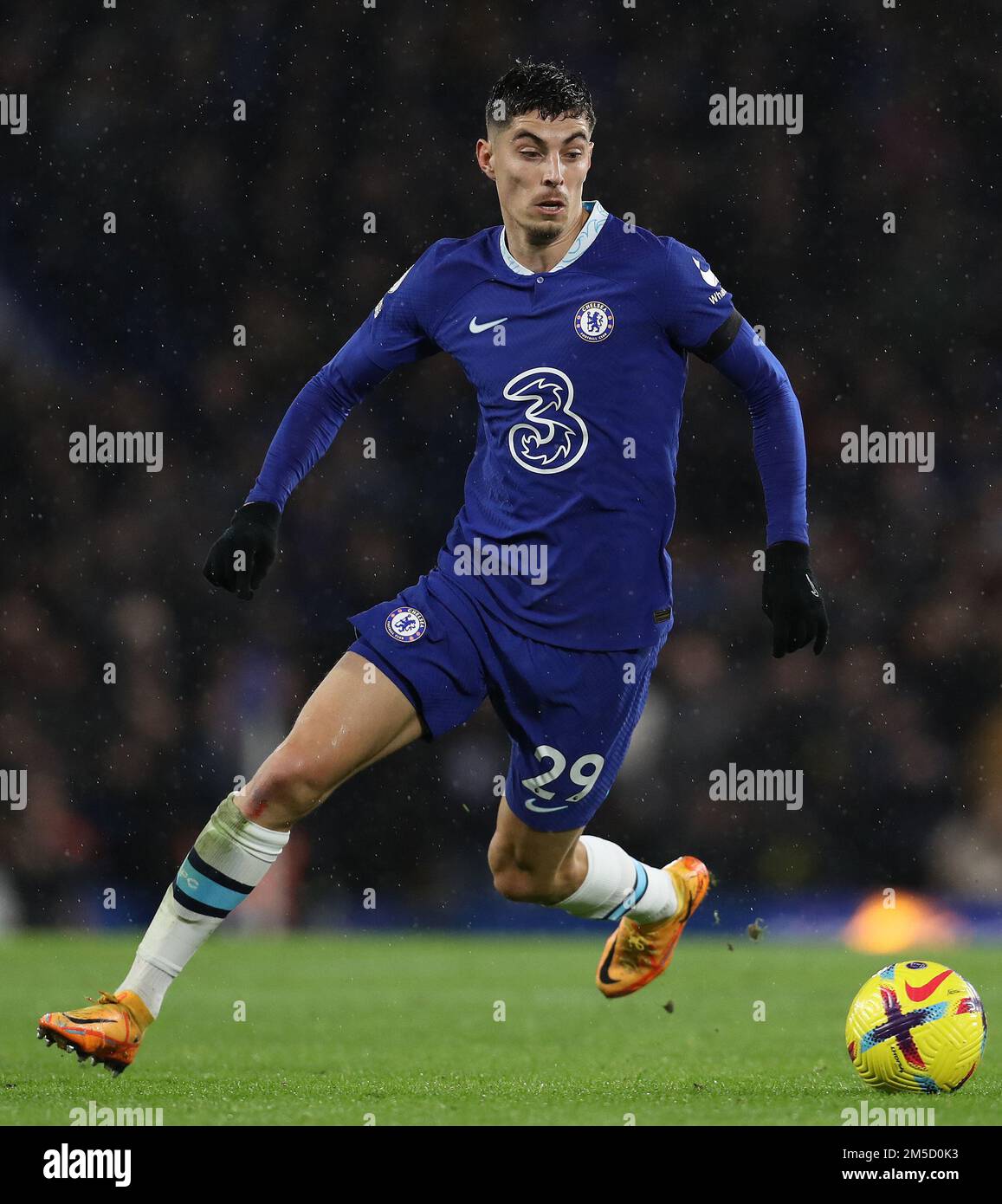London, England, 27th December 2022. Kai Havertz of Chelsea during the ...