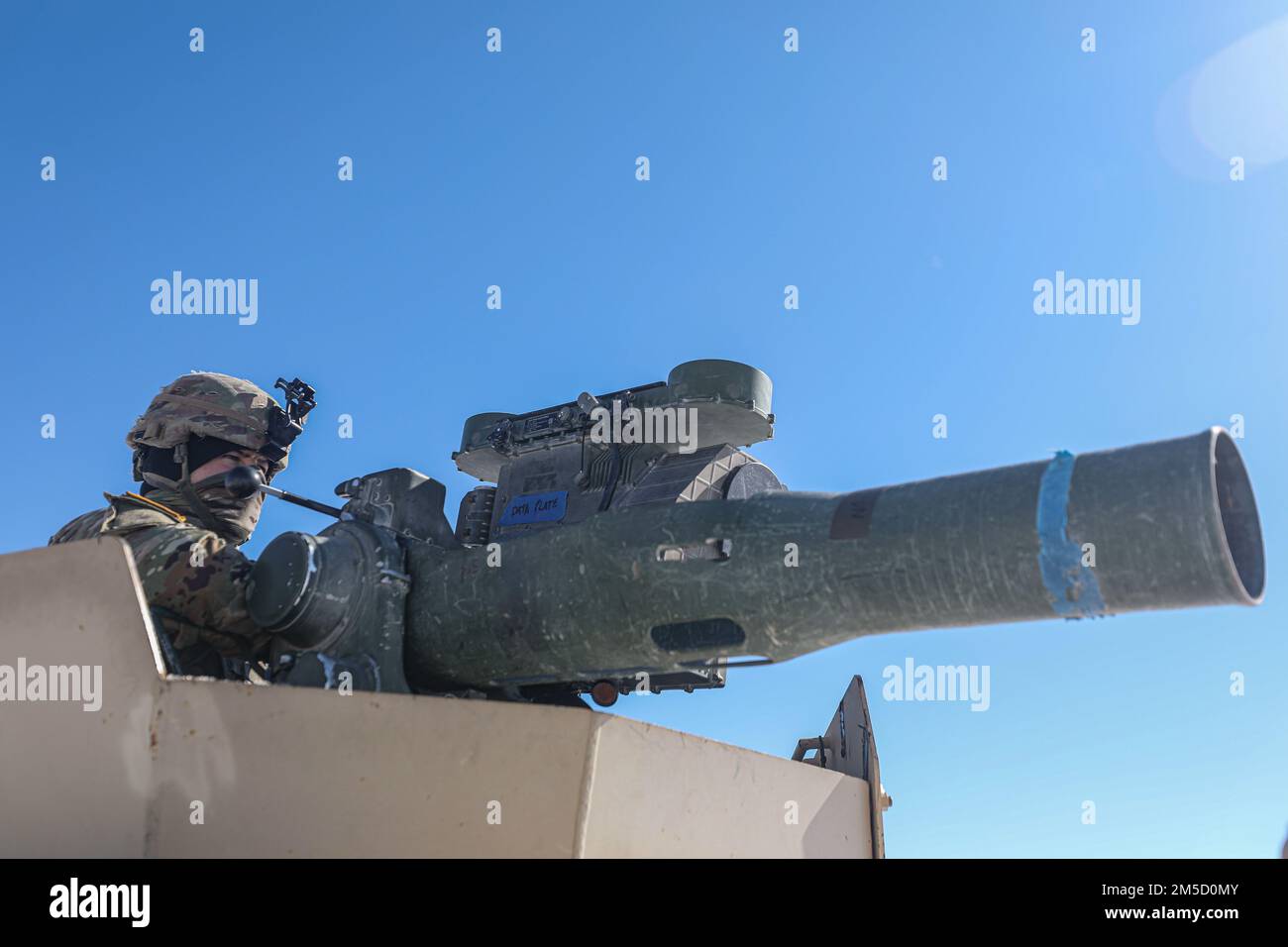 A Soldier from the 1st Battalion, 87th Infantry Regiment, 1st Brigade ...