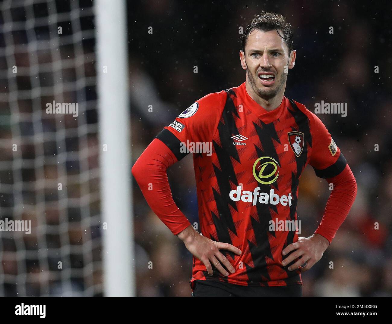 London, England, 27th December 2022. Adam Smith of Bournemouth during ...