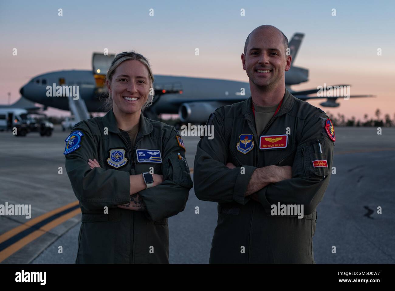 U.S. Air Force 1st Lt. Macy Miller, 6th Air Refueling Squadron KC-10 ...